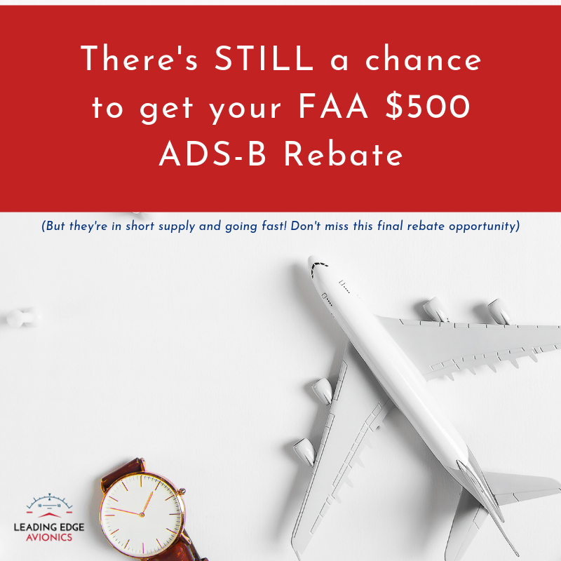 ADS-B Rebate Reservations Gone – leadingedgeavionics